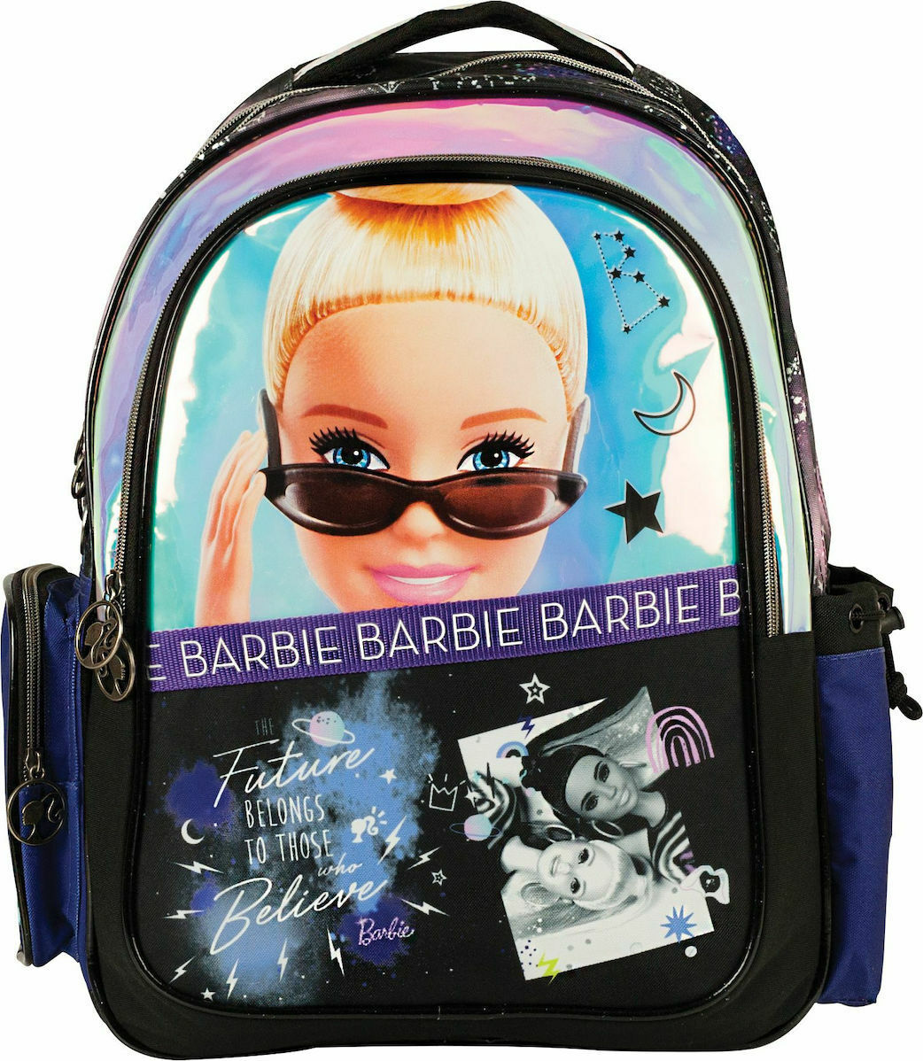 Gim Barbie Among The Stars Σχολική Τσάντα Πλάτης Δημοτικού Πολύχρωμο ...